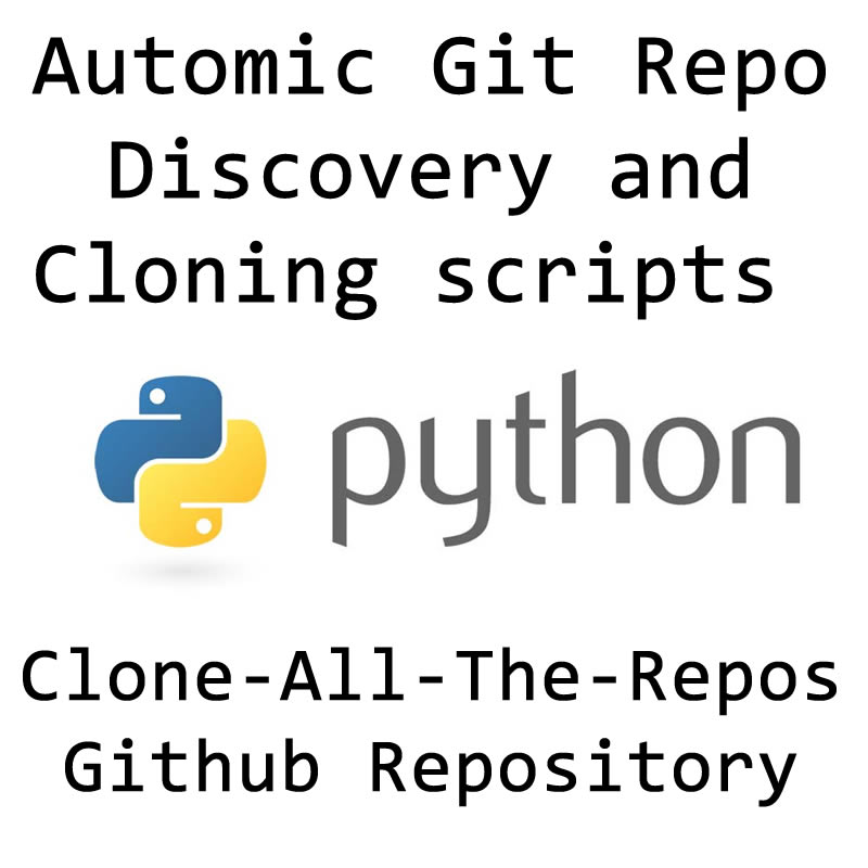 Cloning Multiple Git Repositories From A Remote Host With Clone All The